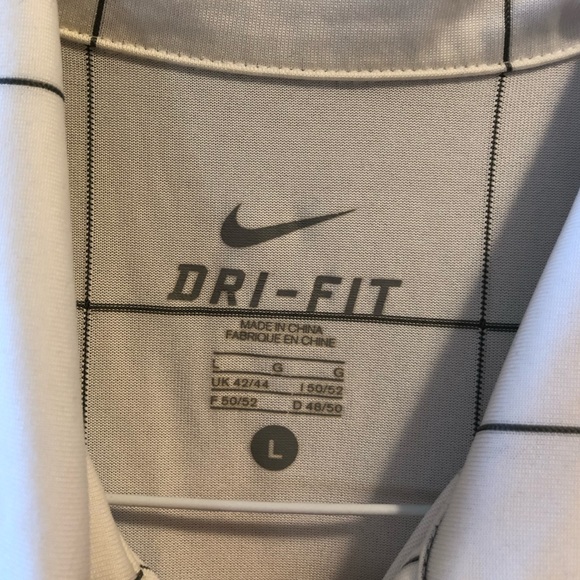 Nike | Shirts | Nike Grid Pattern Polo | Poshmark
